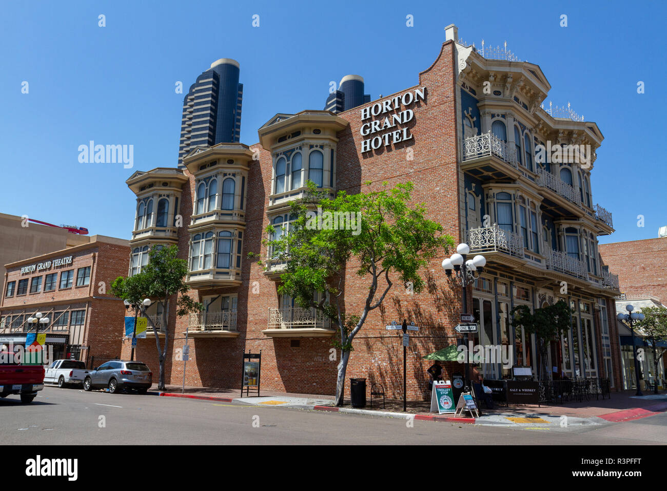 The Horton Grand Hotel in the Gaslamp Quarter, San Diego, California ...