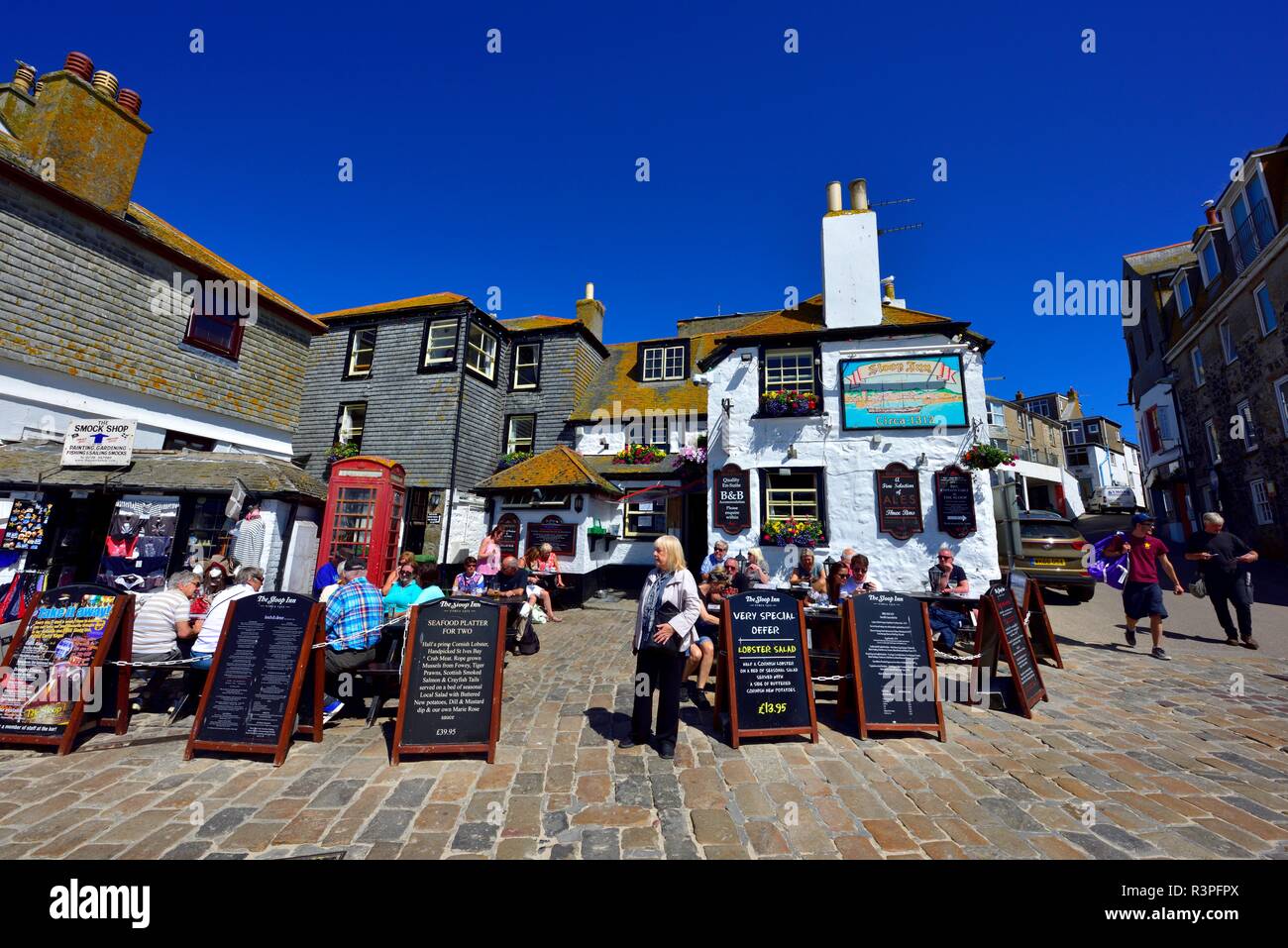The sloop inn,St Ives,Cornwall,England,UK Stock Photo - Alamy