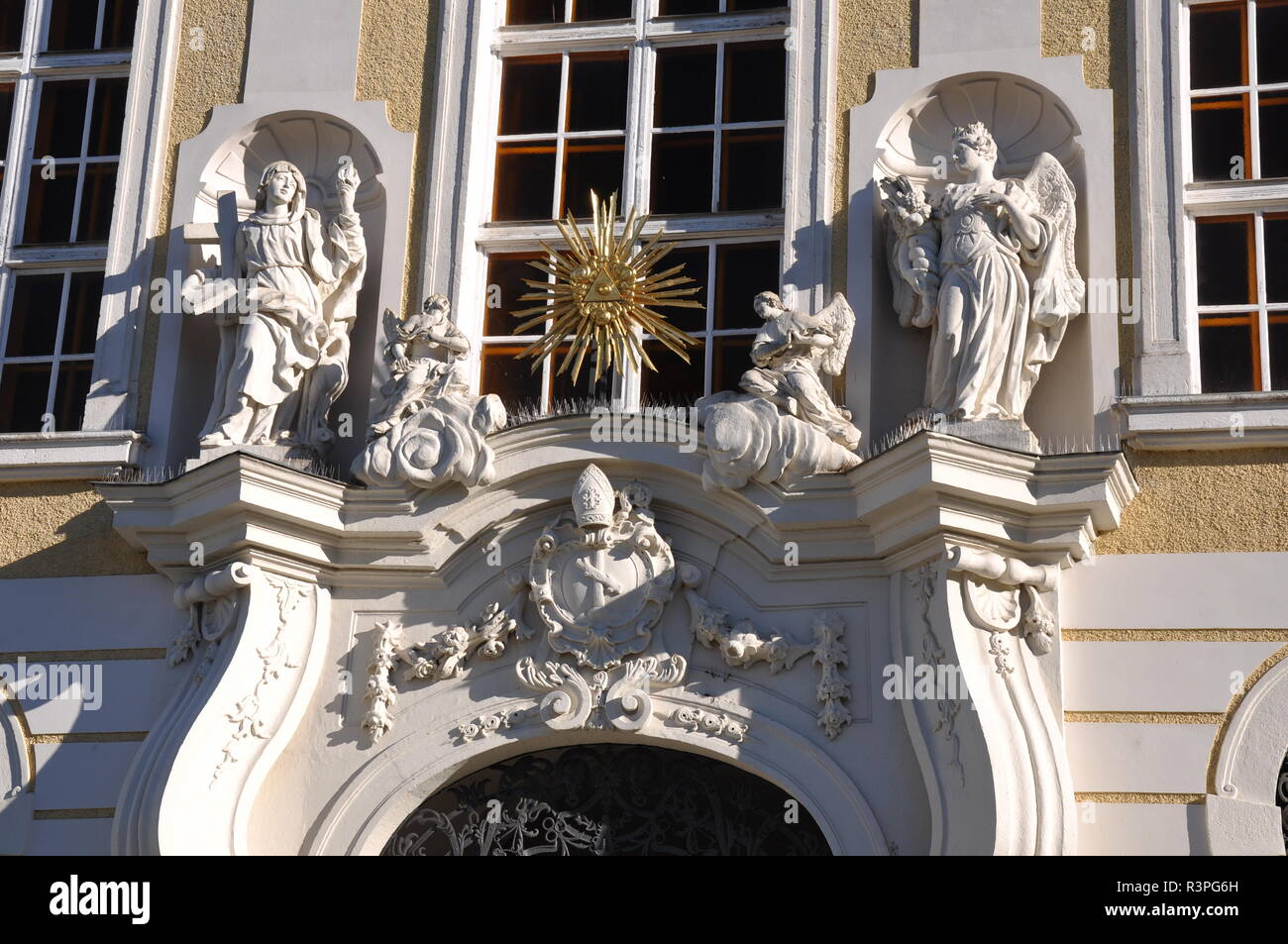 benedictine peninsula seitenstetten lower austria Stock Photo - Alamy