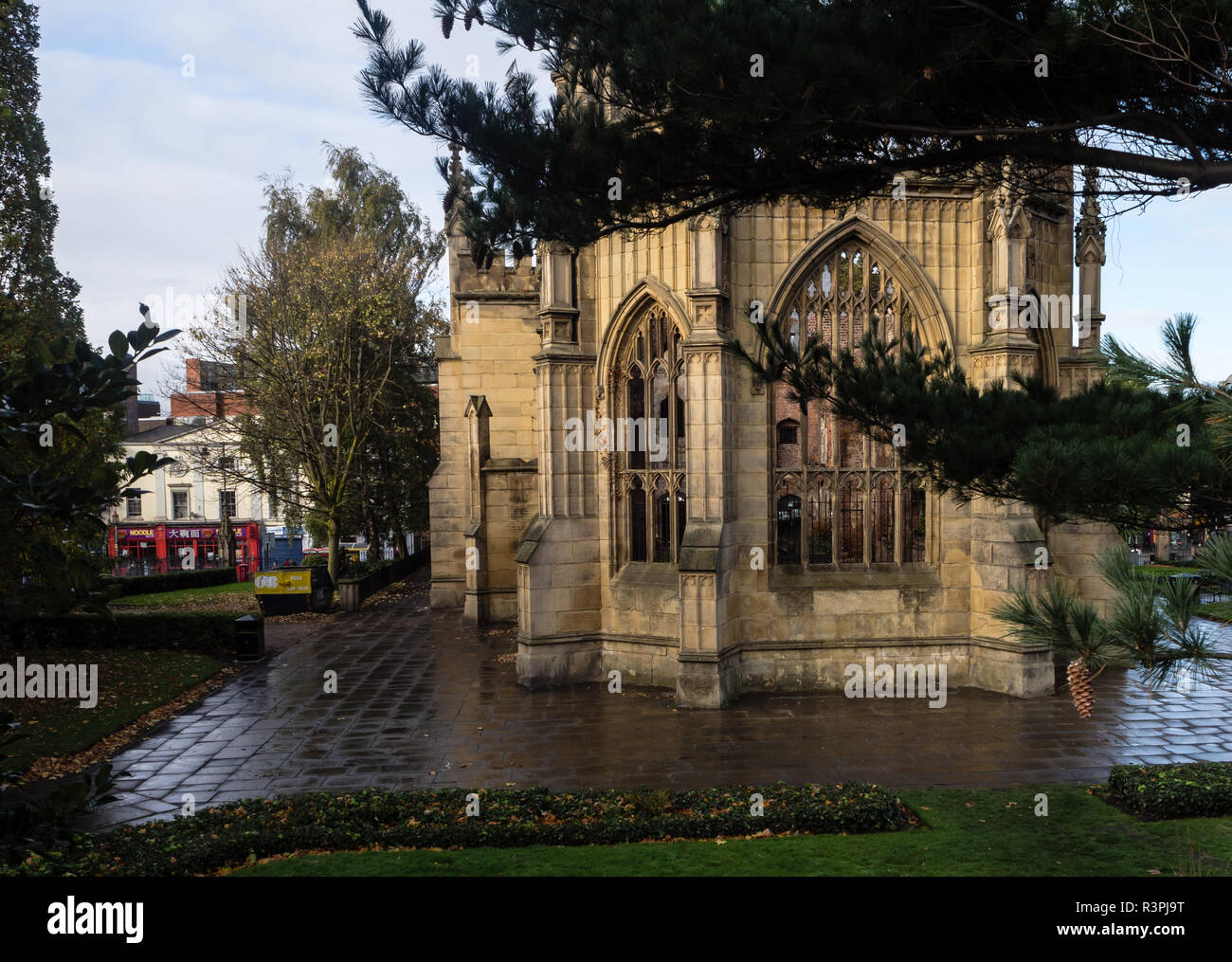 Bombed out church hi-res stock photography and images - Alamy