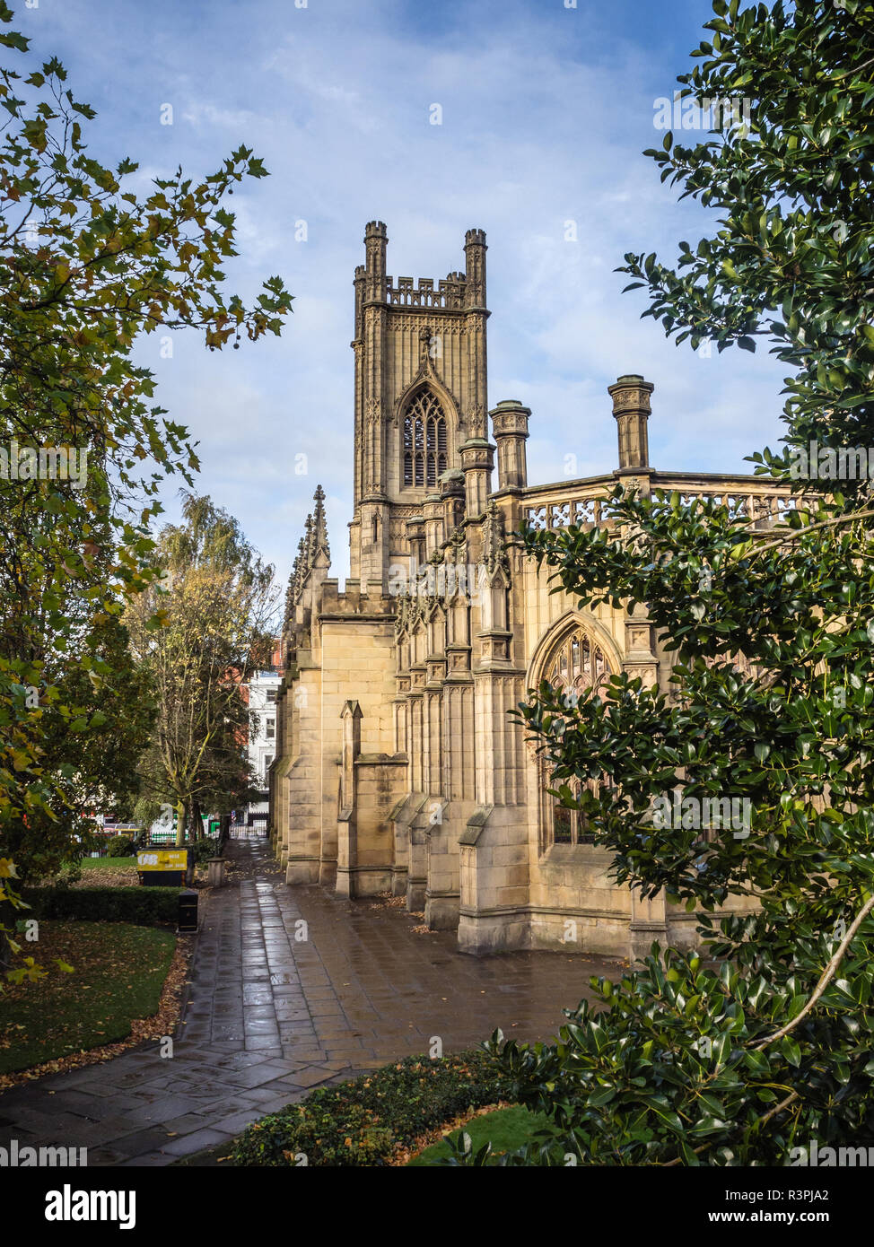 St Luke's `Bombed Out' church in Liverpool Stock Photo - Alamy
