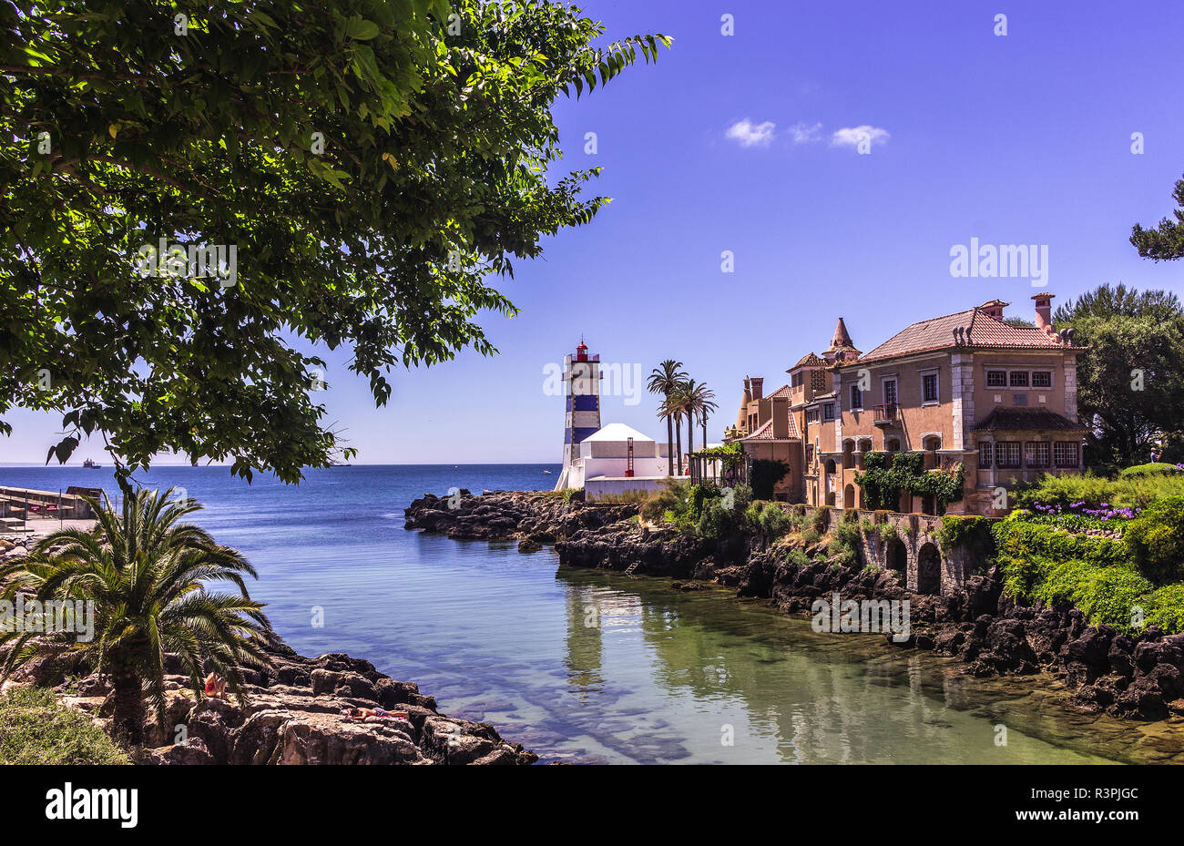 Santa Marta Lighthouse Stock Photo - Alamy