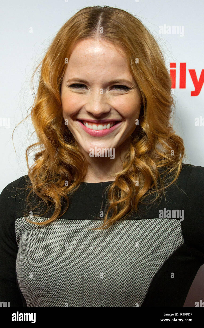 NEW YORK, NY - DECEMBER 07: Actress Katie Leclerc attends ABC's "25 ...