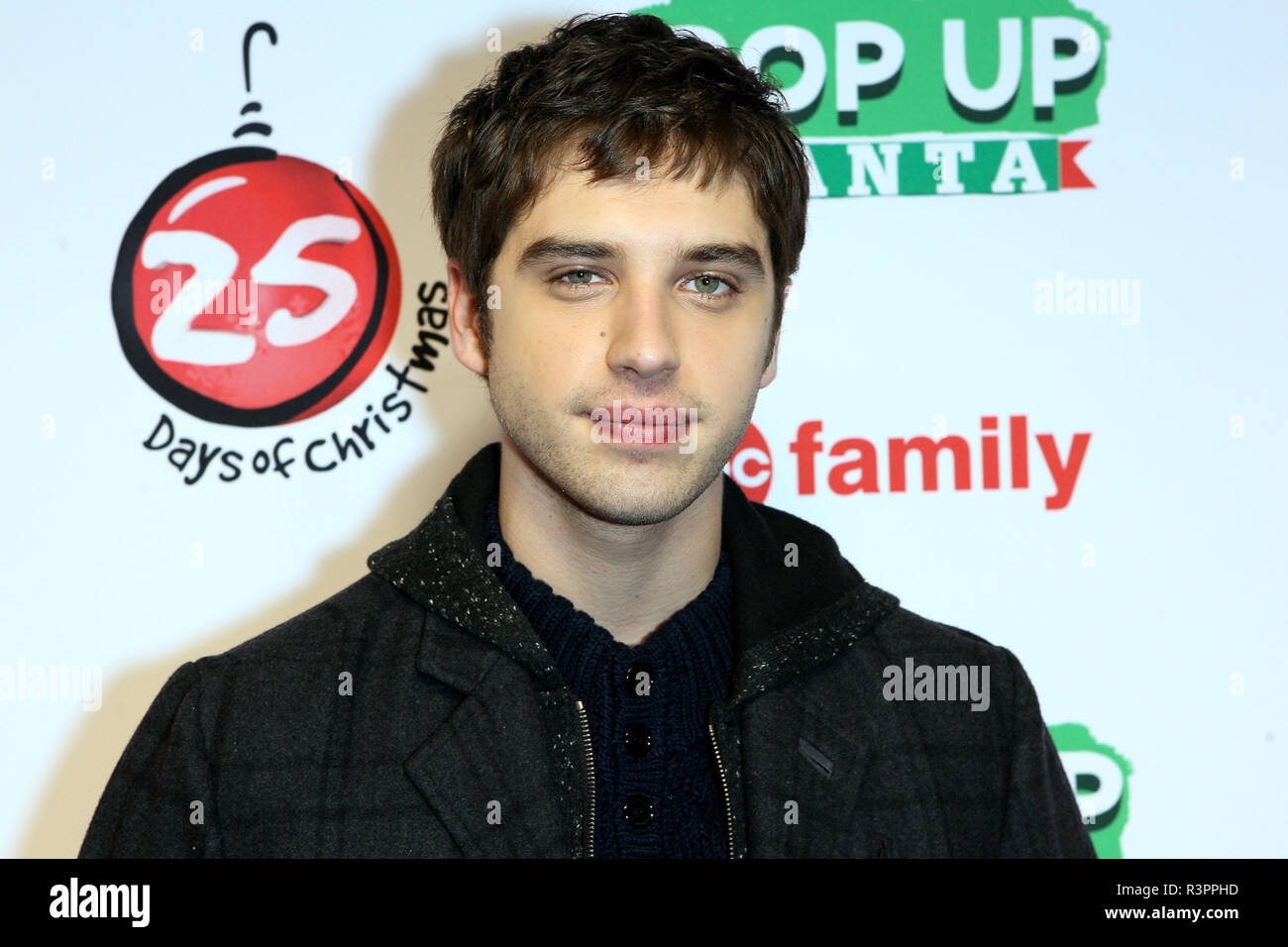 NEW YORK, NY - DECEMBER 07: Actor David Lambert attends ABC's "25 Days ...