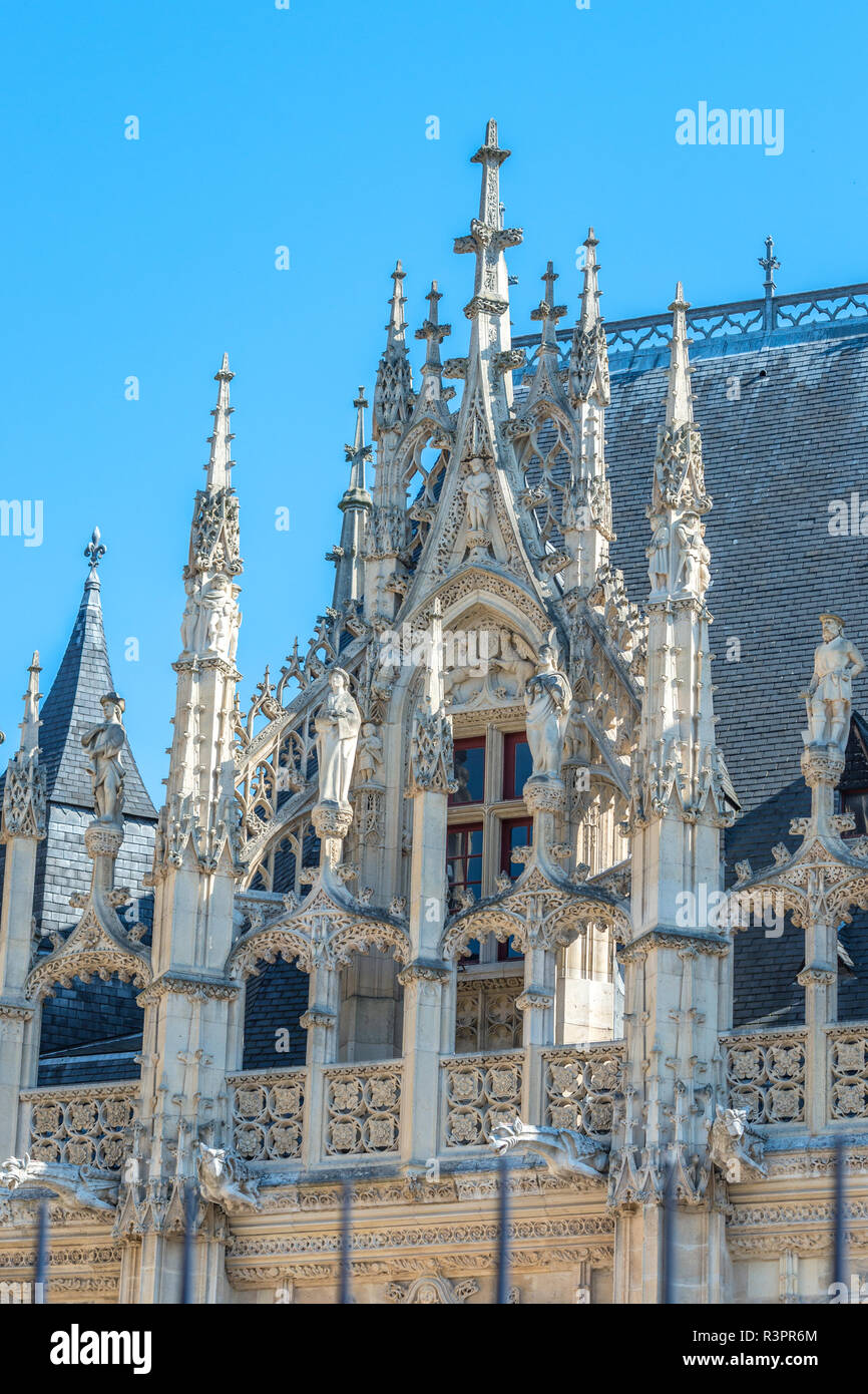 Palace of Justice, Rouen, Normandy, France Stock Photo - Alamy