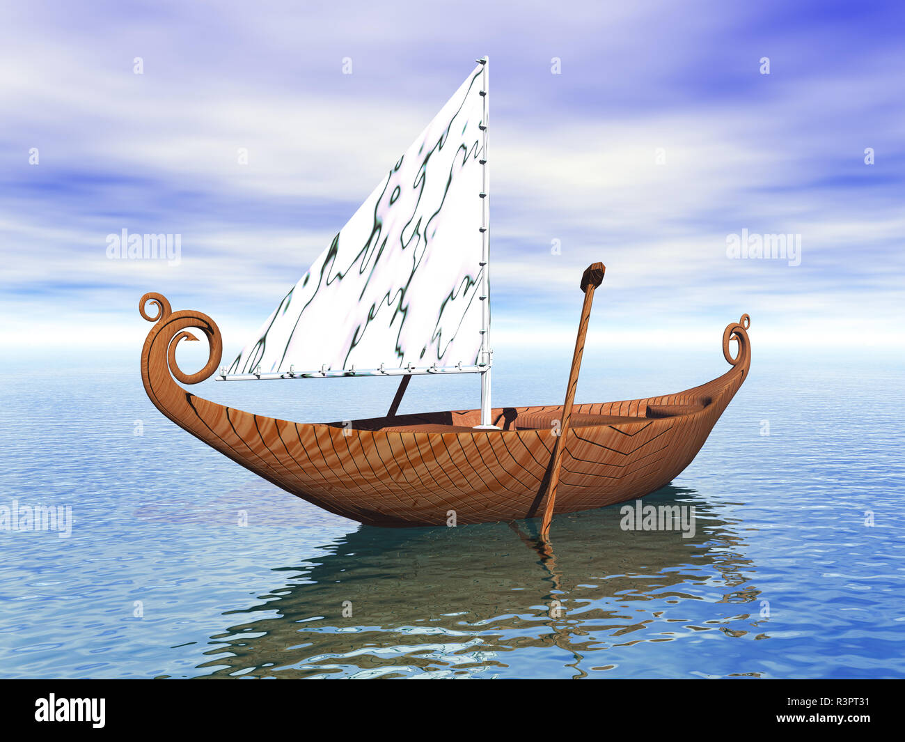 Fantasy Sailing Ship