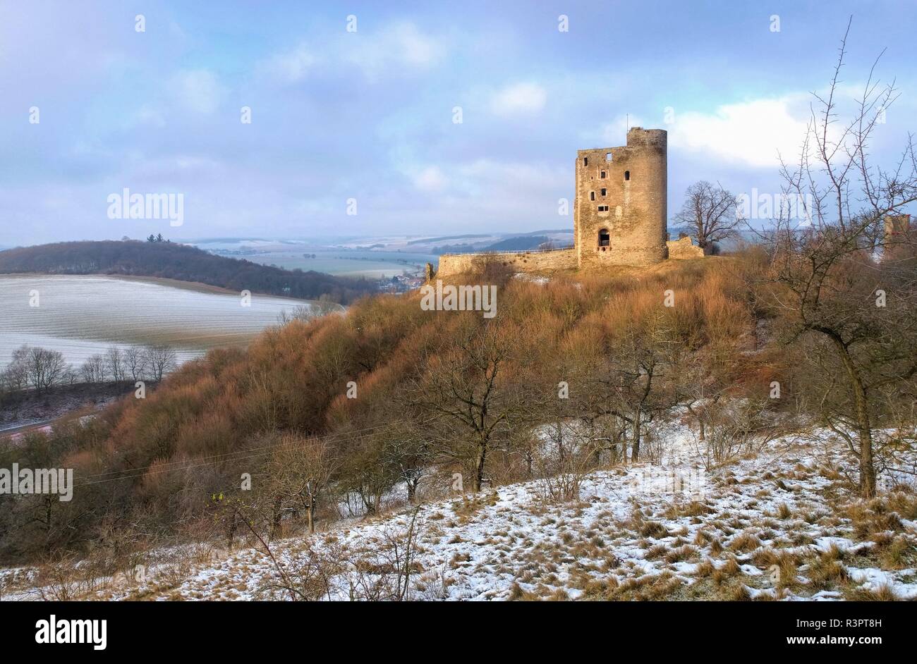 arnstein burgruine - arnstein castle ruin 01 Stock Photo - Alamy