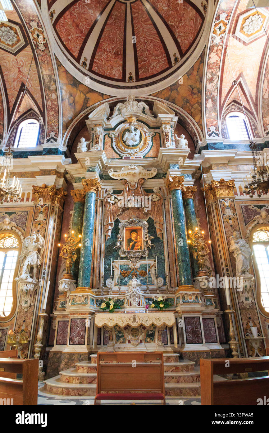 Cathedral maria santissima della madia hi-res stock photography and ...