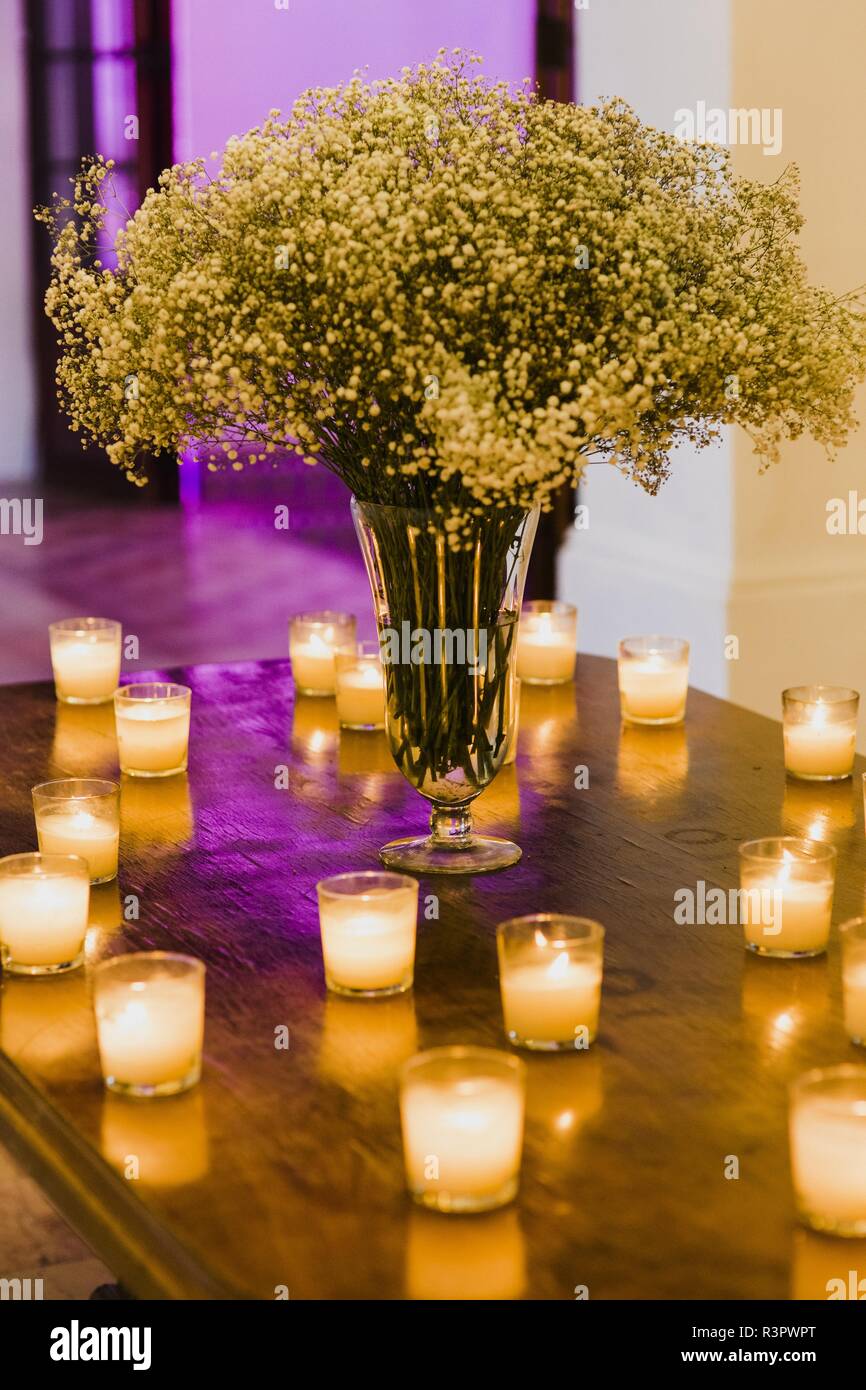 Decoration objects for events and weddings in rural and retro style ...