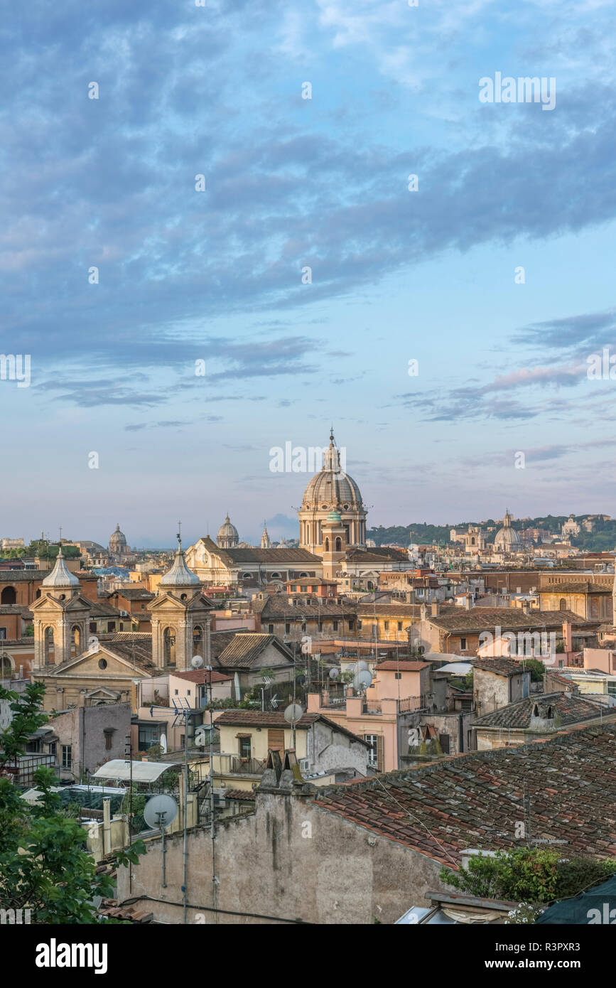 Italy, Rome, City Rooftops Stock Photo - Alamy