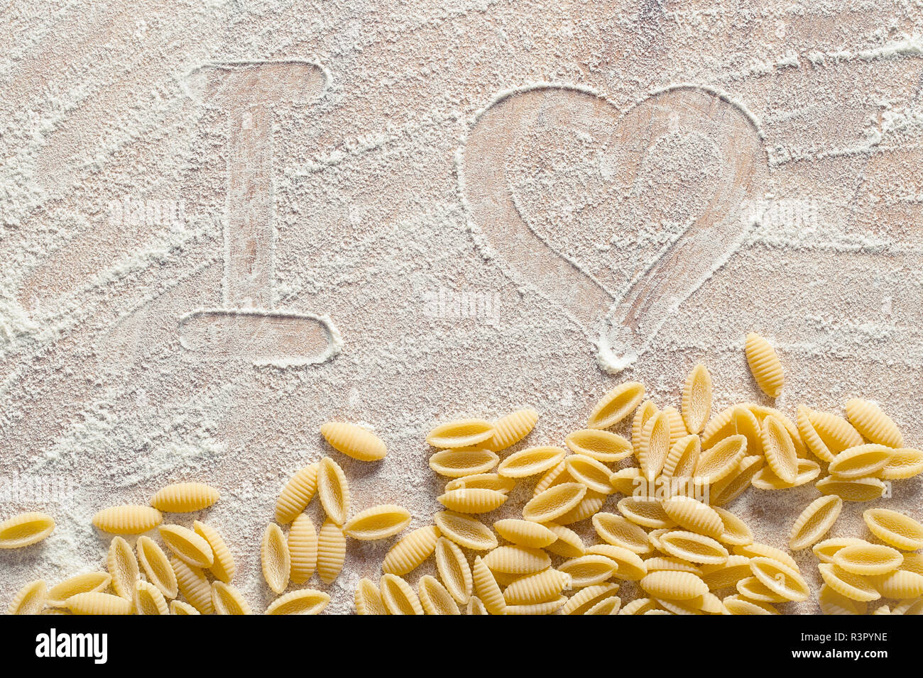 I love pasta Stock Photo - Alamy