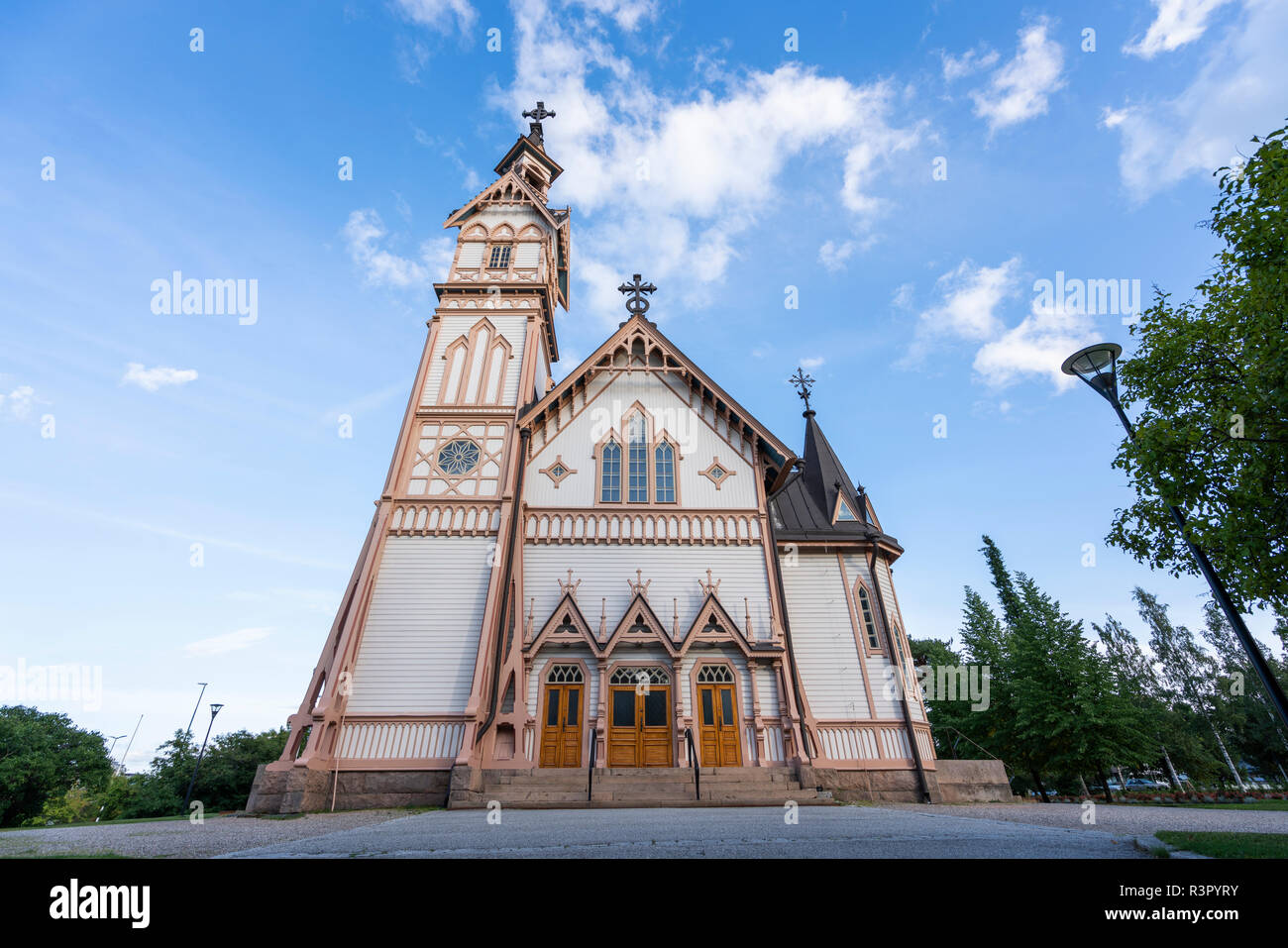 Finland, Kajaani Church Stock Photo - Alamy
