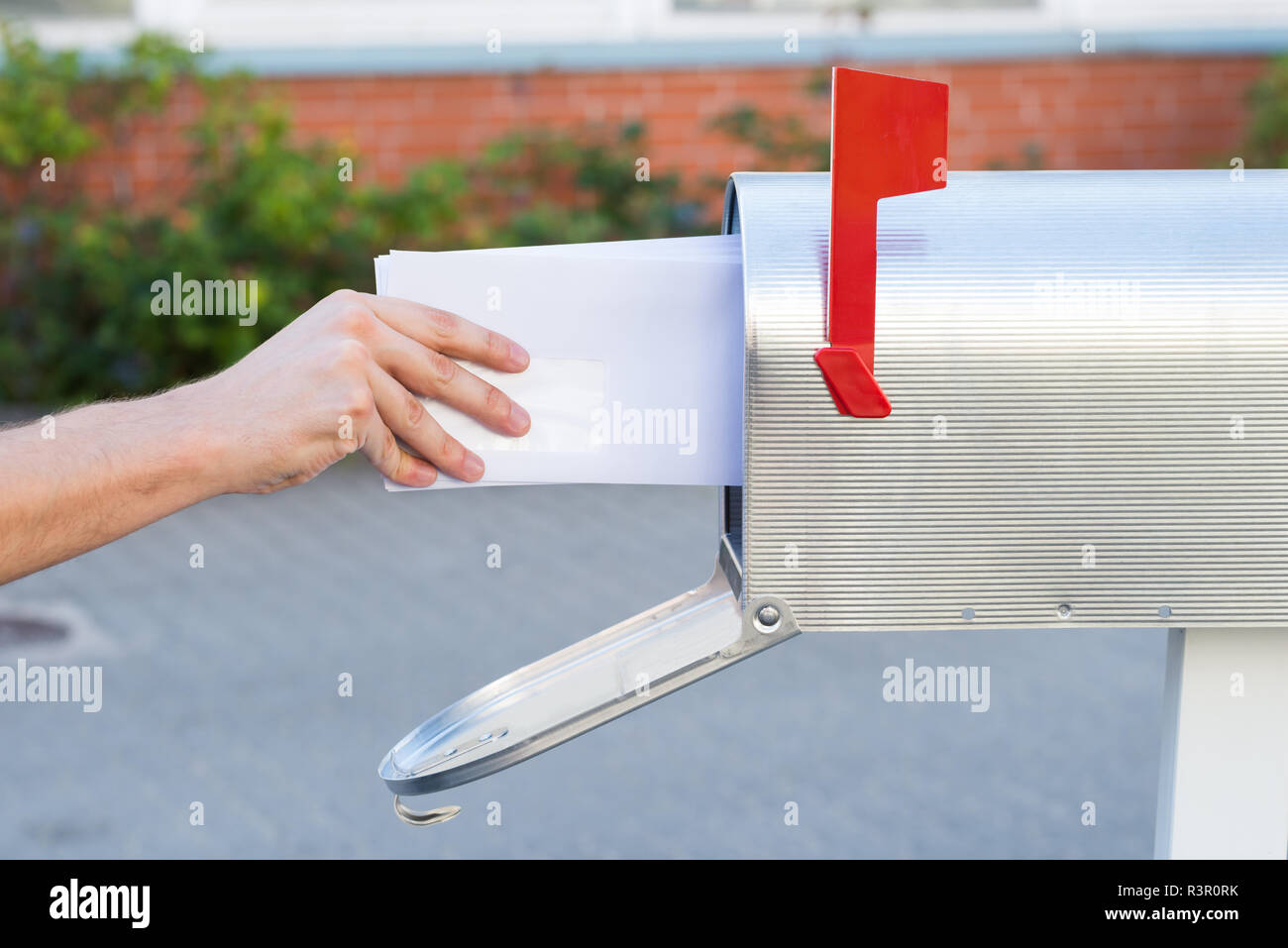Pile letters letterbox hi-res stock photography and images - Alamy
