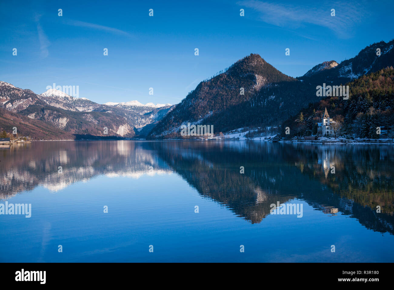 Austria, Styria, Bad Aussee, Grundlsee Lake Stock Photo - Alamy