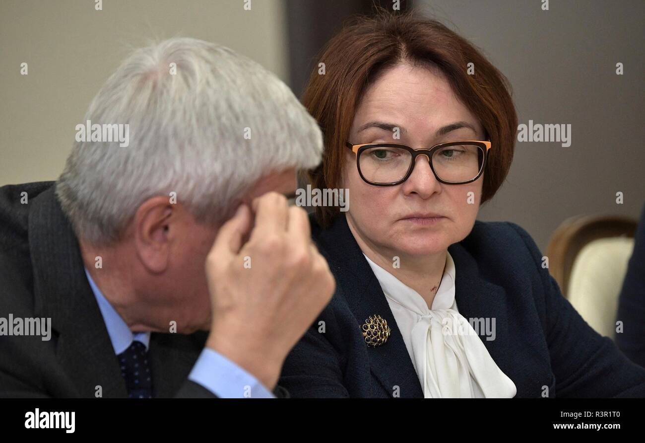 Russian central bank governor elvira hi-res stock photography and ...