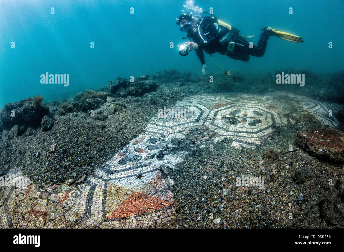 Ancient Underwater Buildings