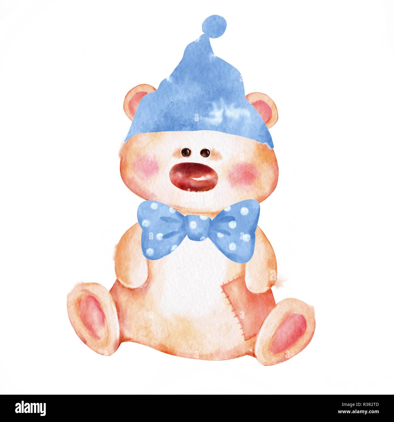 Cartoon Teddy Bear toy Stock Photo - Alamy