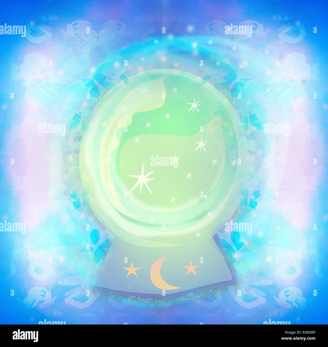 magic crystal ball Stock Photo - Alamy