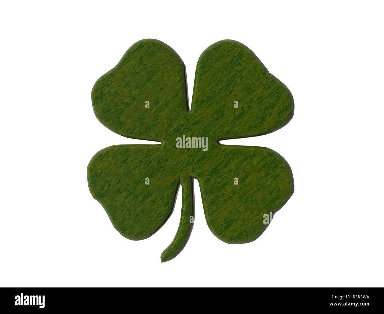 four-leaf clover leaves Stock Photo - Alamy