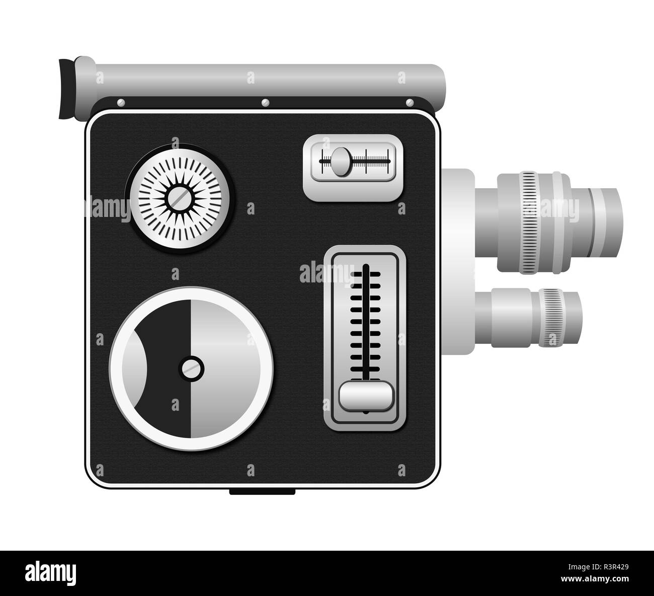 Old cine Black and White Stock Photos & Images - Alamy