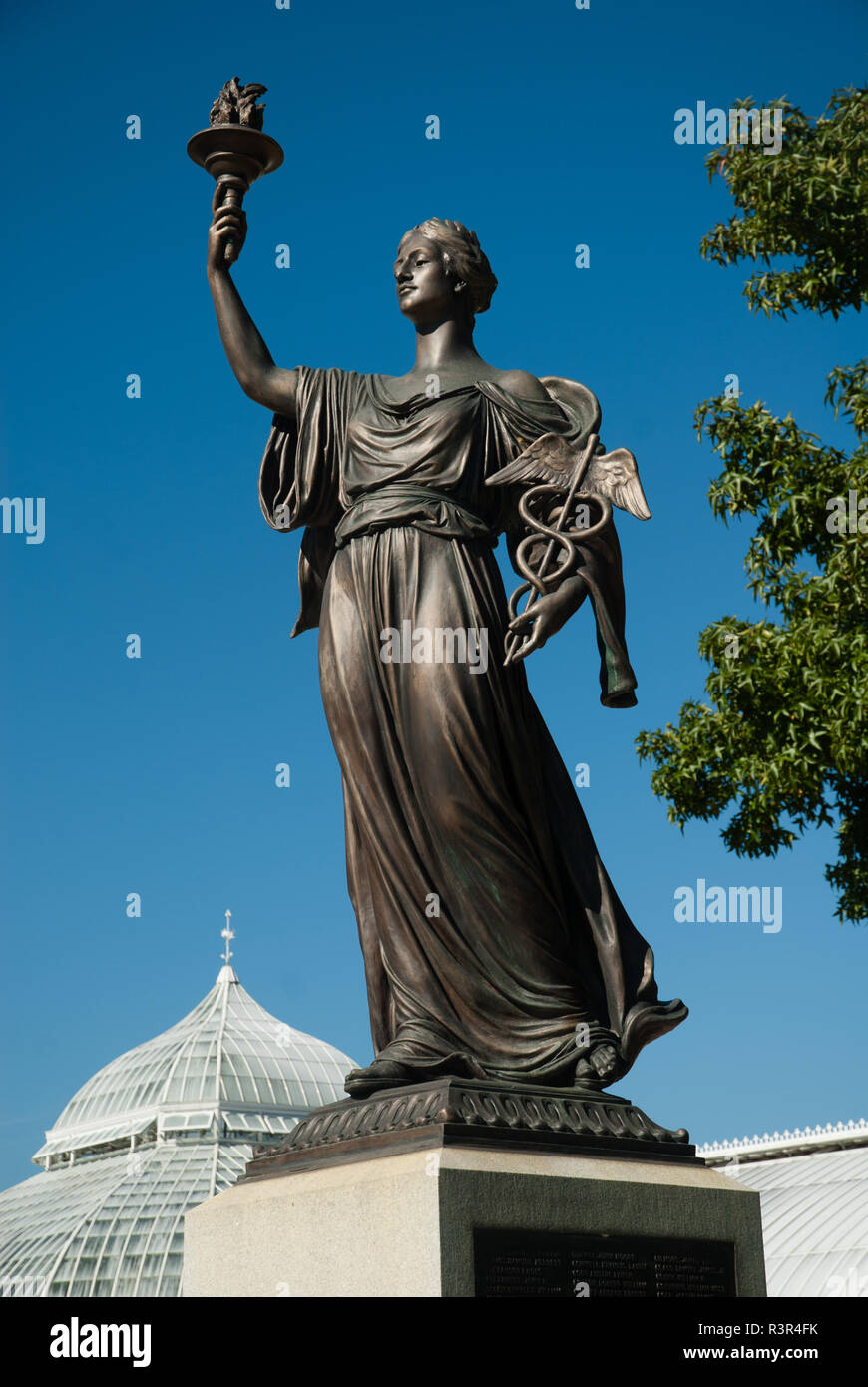 Hygeia the greek goddess of health hi-res stock photography and images ...