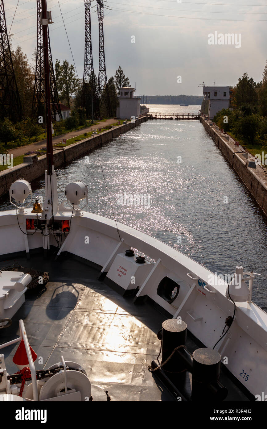 Volga baltic waterway hi-res stock photography and images - Alamy