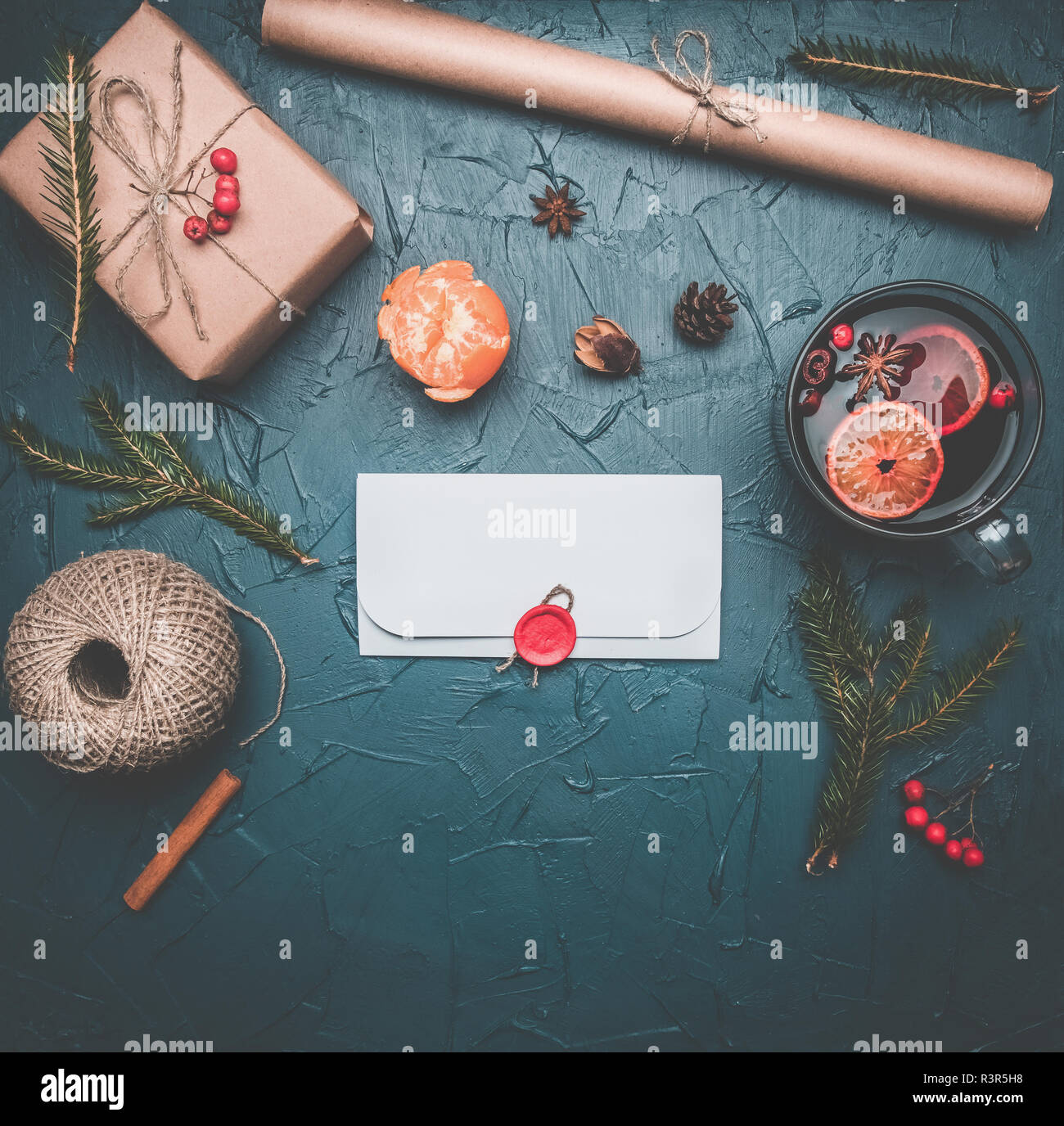 Christmas wrapping and roll hi-res stock photography and images - Alamy