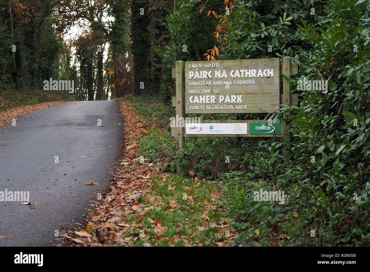Sign at cahir park hi-res stock photography and images - Alamy
