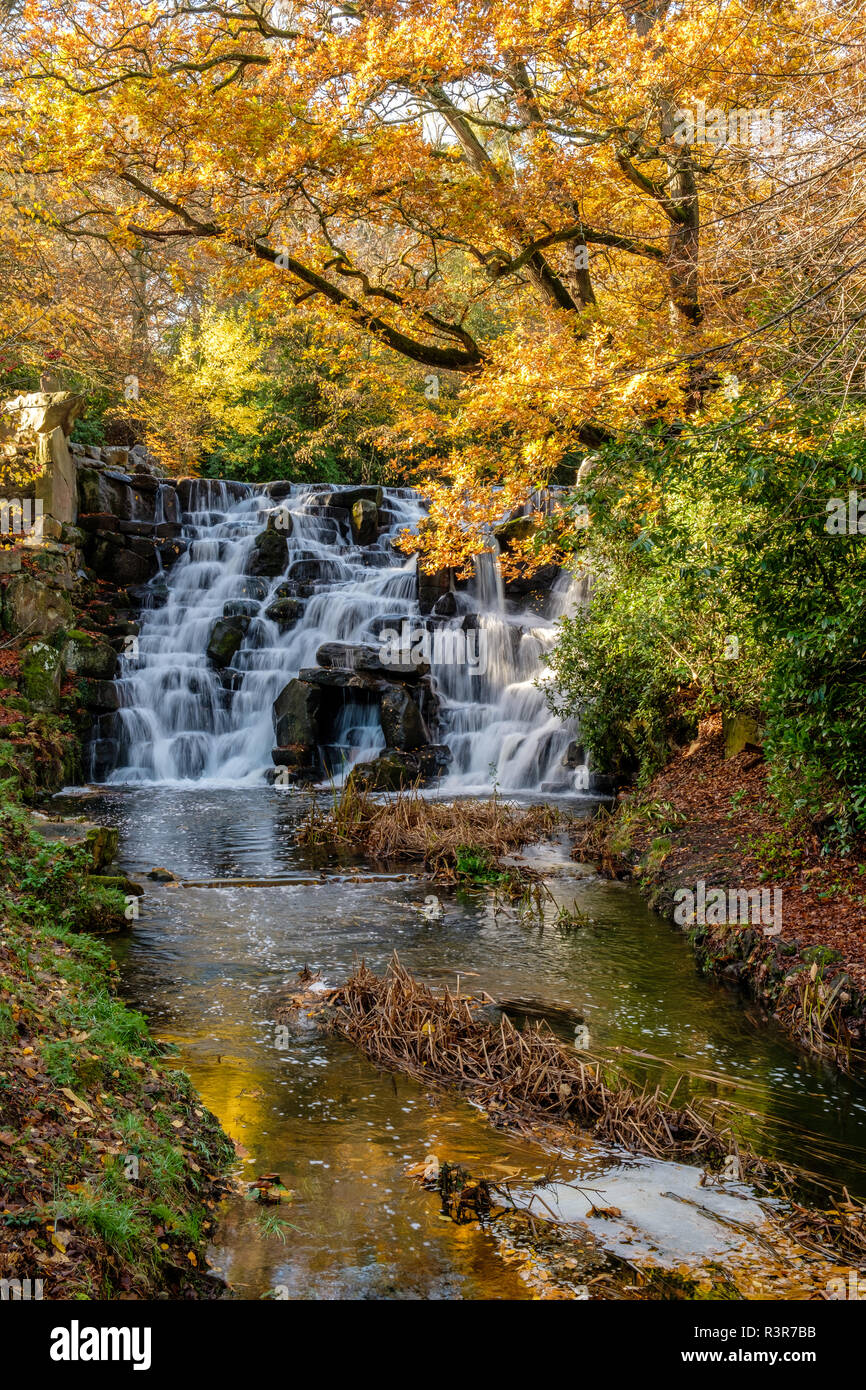 Virginia Water Falls Virginia Water Lake Virginia Water Surrey England ...