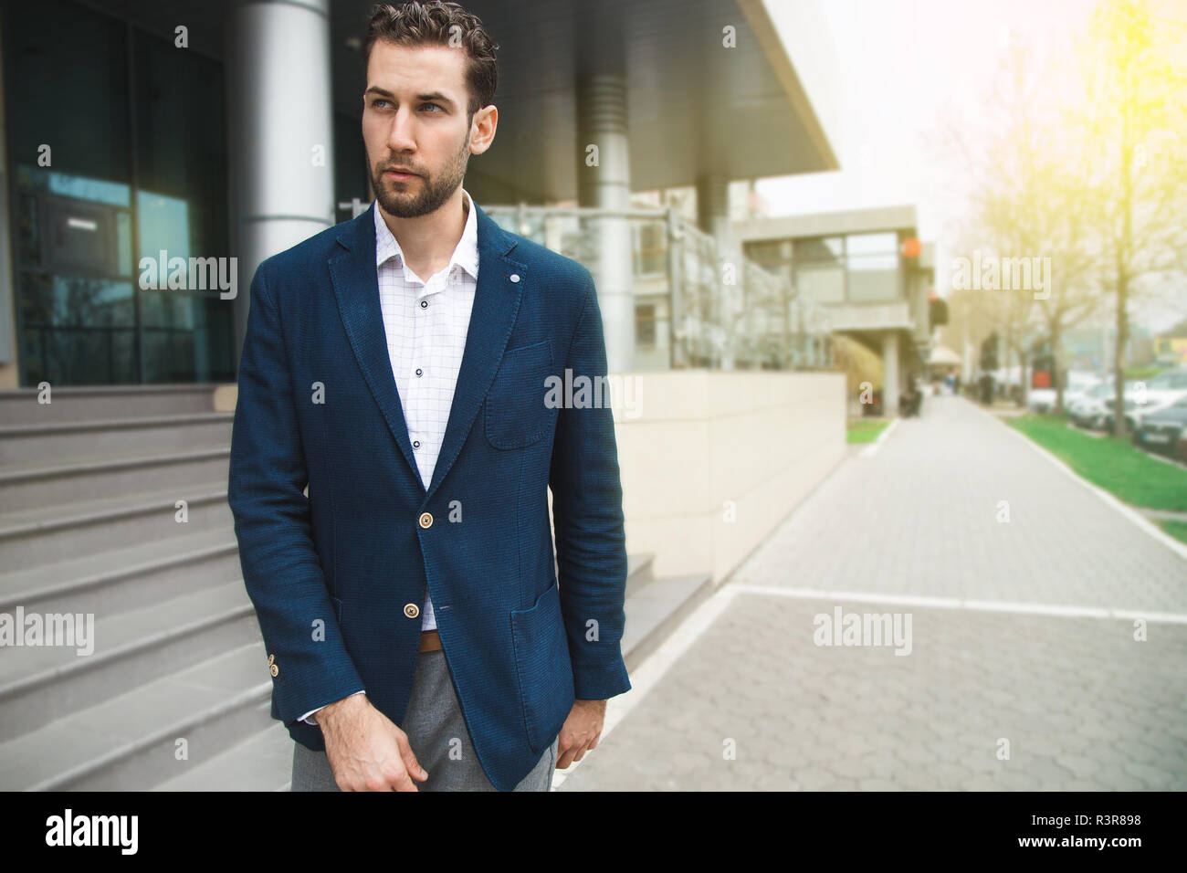 Walking Confidently High Resolution Stock Photography and Images - Alamy