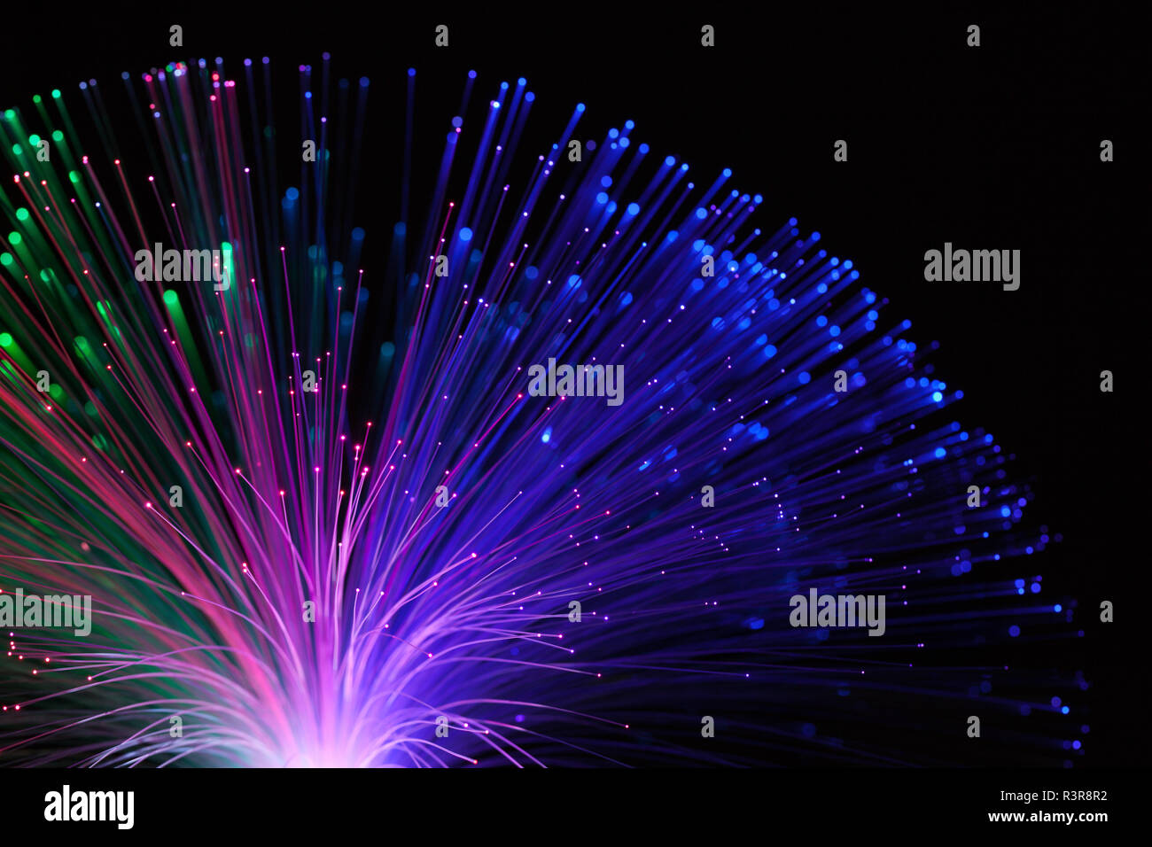 Optical fibres hi-res stock photography and images - Alamy