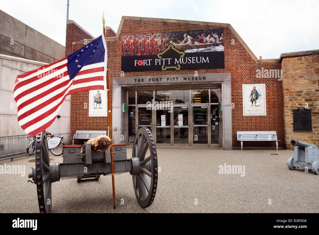 The Fort Pitt Museum is located in a recreated bastion of Fort Pitt ...