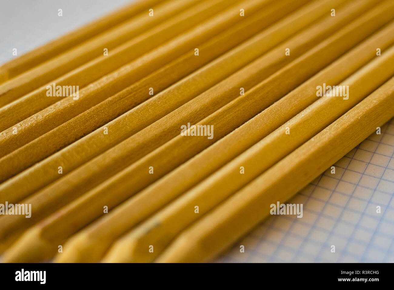 Pencils on graph paper hi-res stock photography and images - Alamy