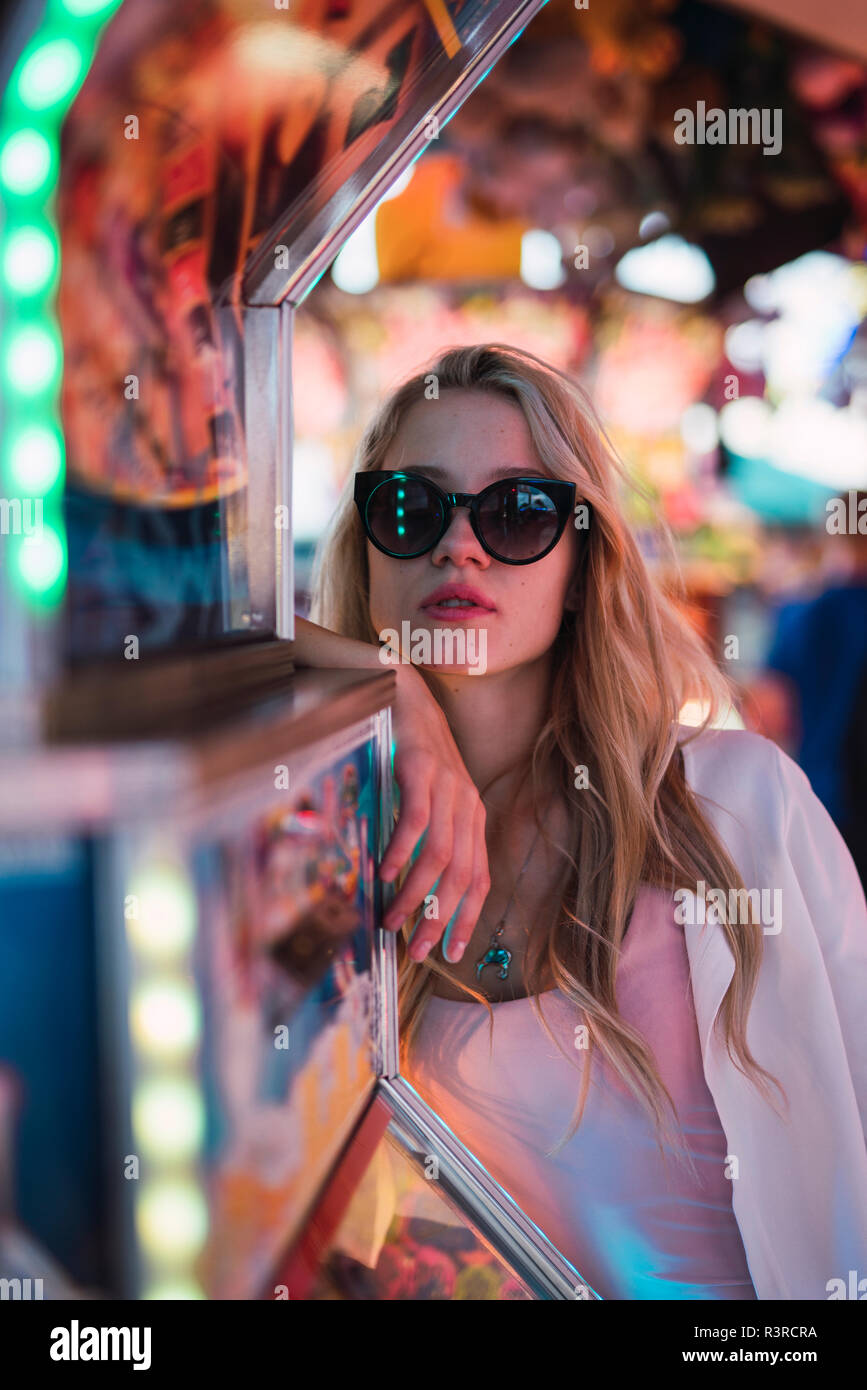 Funfair machines hi-res stock photography and images - Alamy