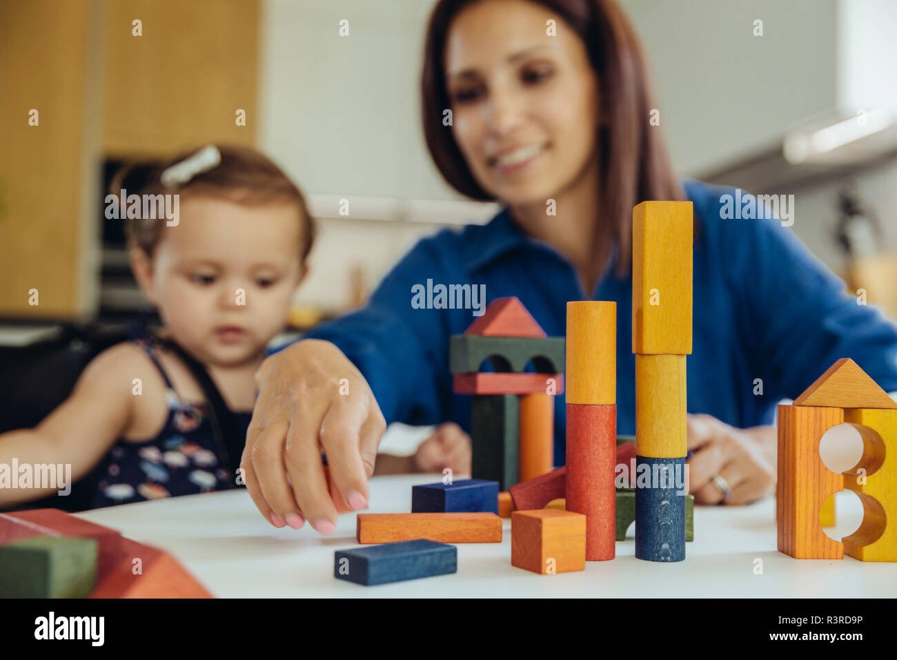 Baby building blocks hi-res stock photography and images - Alamy