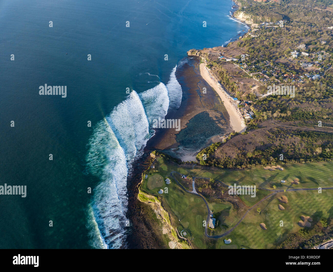 Indonesia, Bali, Aerial view of Dreamland beach Stock Photo - Alamy