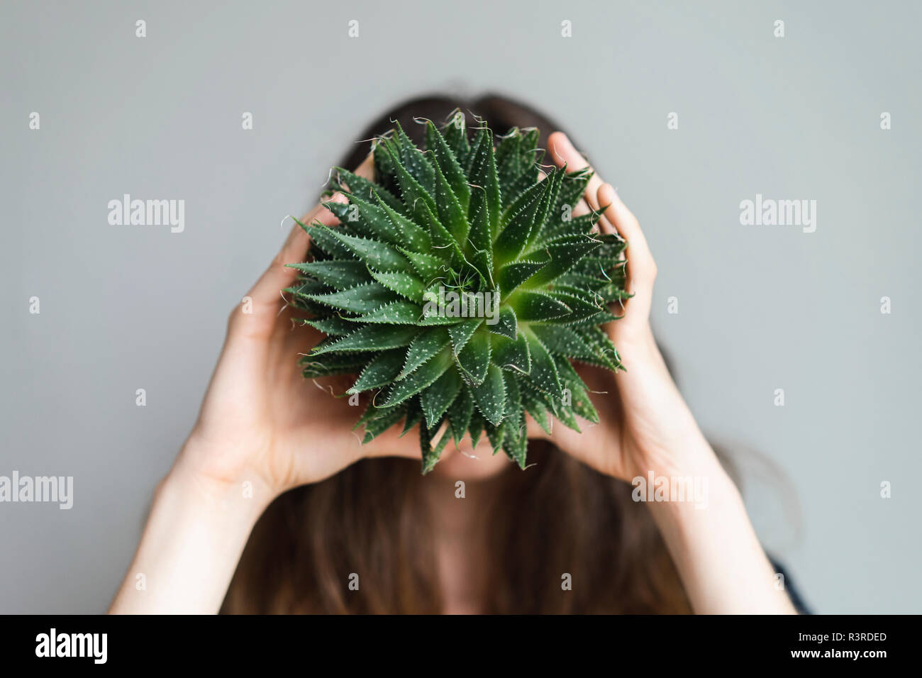 Plant with face hi-res stock photography and images - Alamy