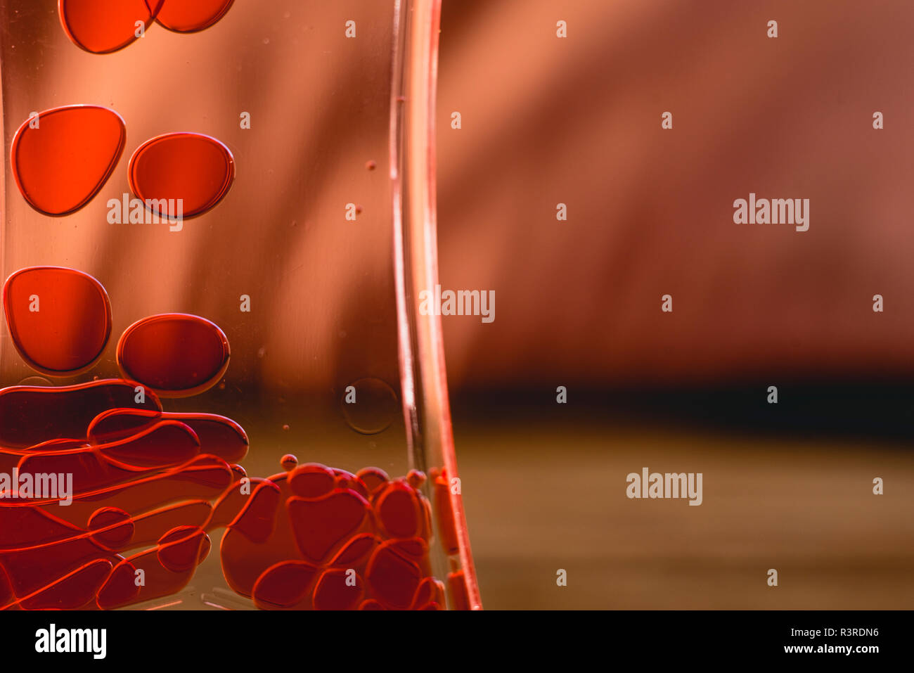 Drops blood falling in glass hi-res stock photography and images - Alamy