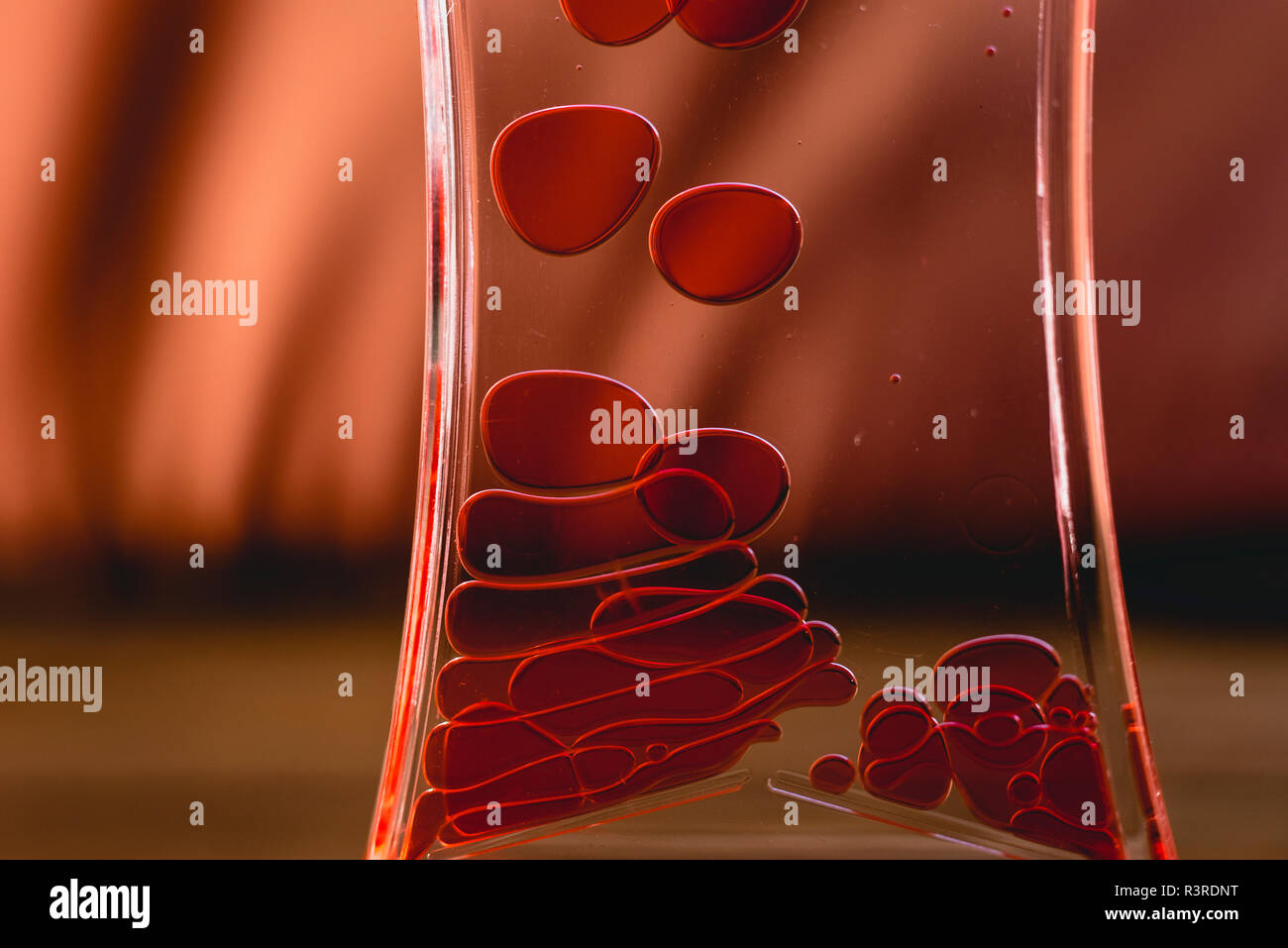 Drops blood falling in glass hi-res stock photography and images - Alamy