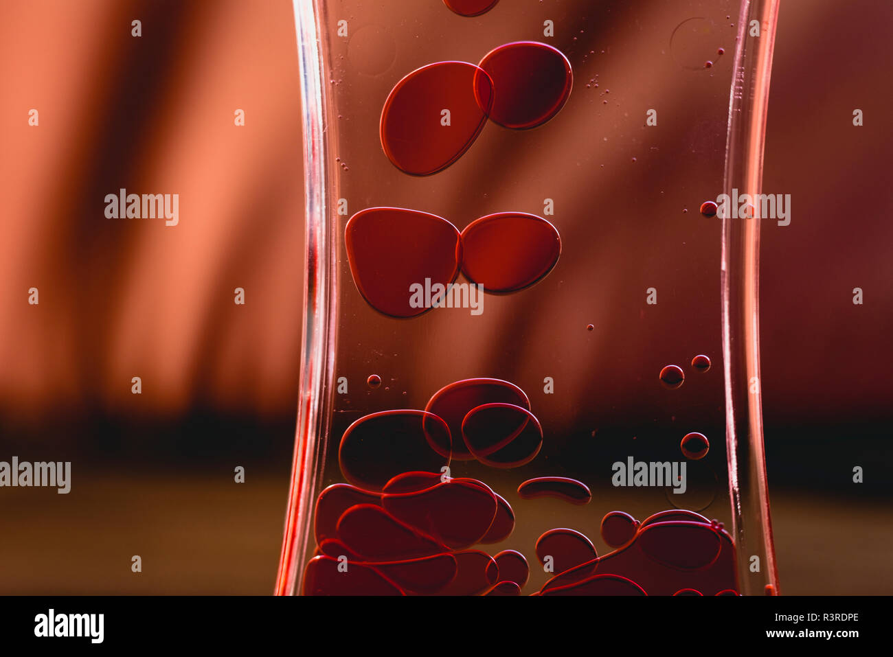 Closeup drops blood falling in hi-res stock photography and images - Alamy