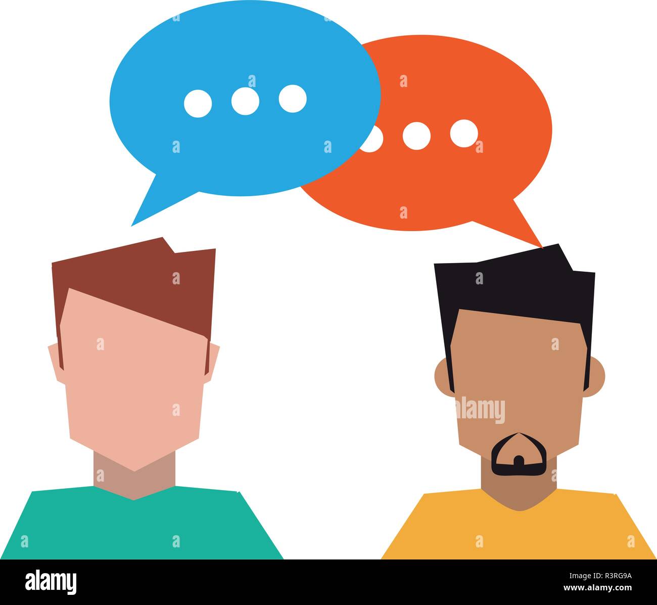 people talking avatar Stock Vector Image & Art - Alamy