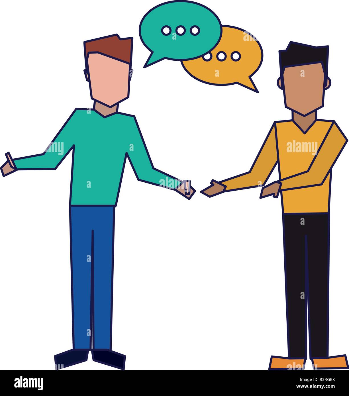 people talking avatar Stock Vector Image & Art - Alamy