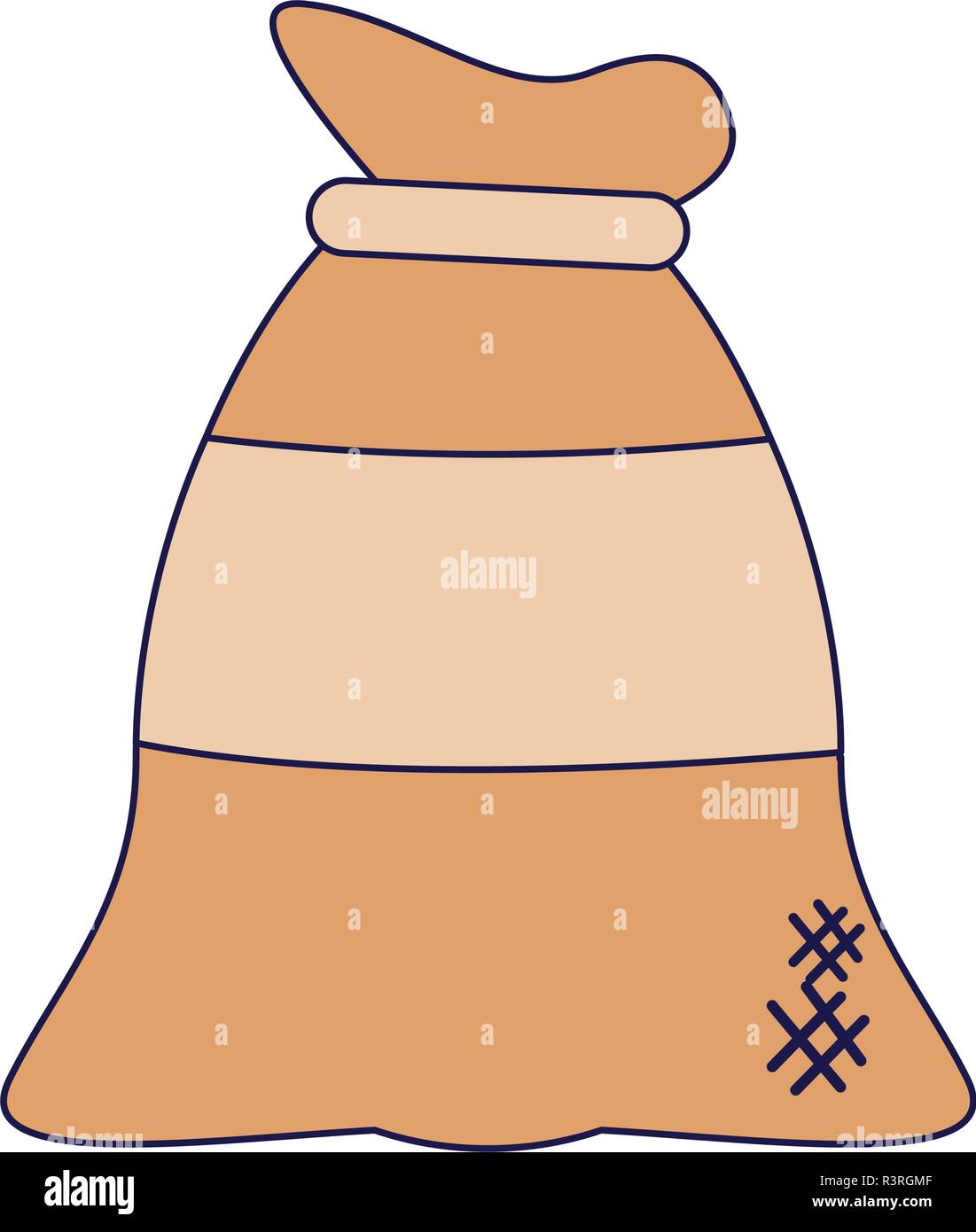 Wheat bag isolated Stock Vector Image & Art - Alamy