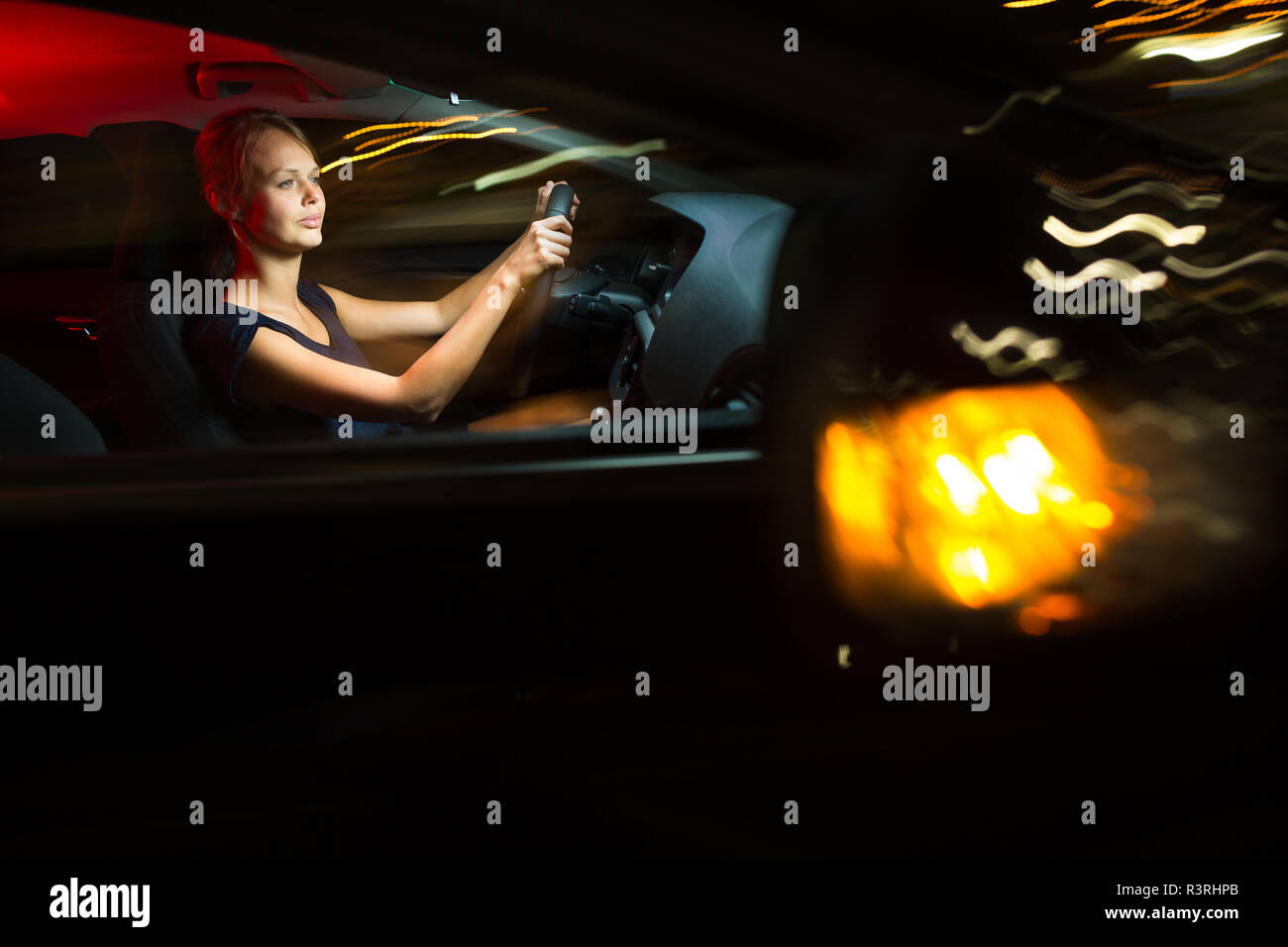 Woman Stick Shift Car High Resolution Stock Photography and Images - Alamy
