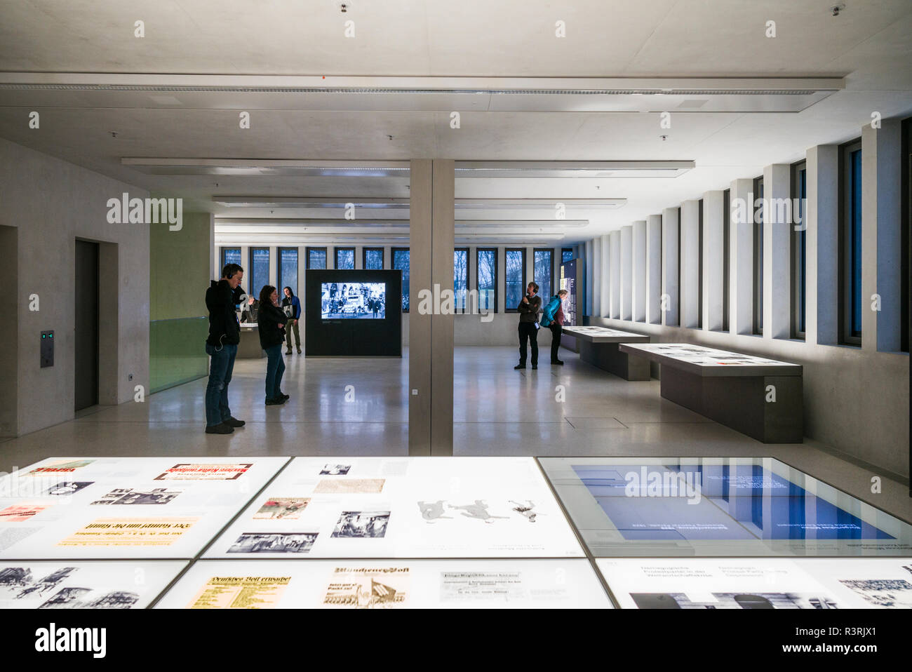 Germany, Bavaria, Munich. NS-Dokumentationszentrum Munchen, museum of ...