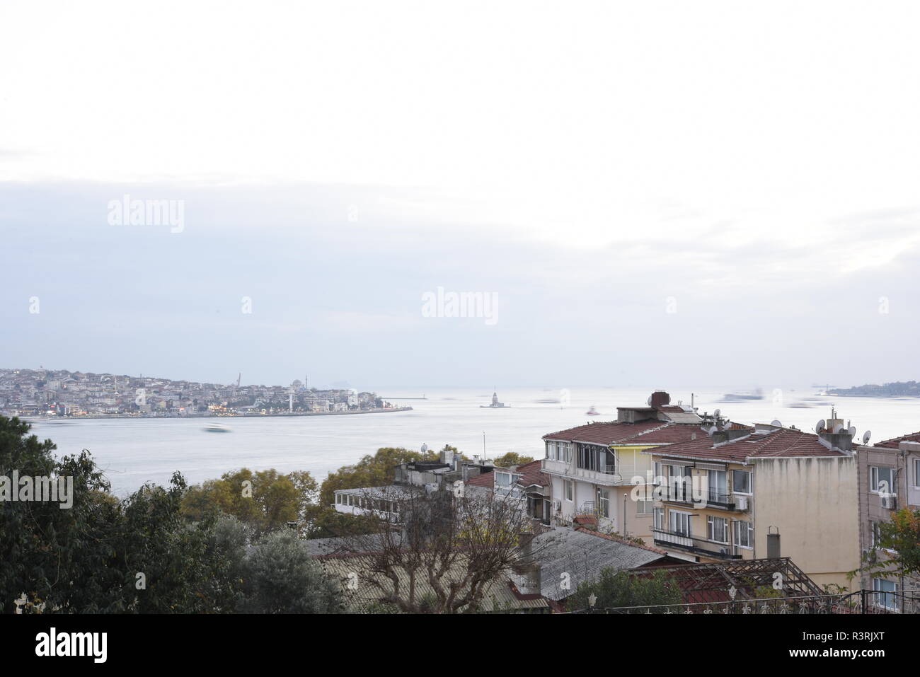 Istanbul Bosphorus City View Stock Photo - Alamy