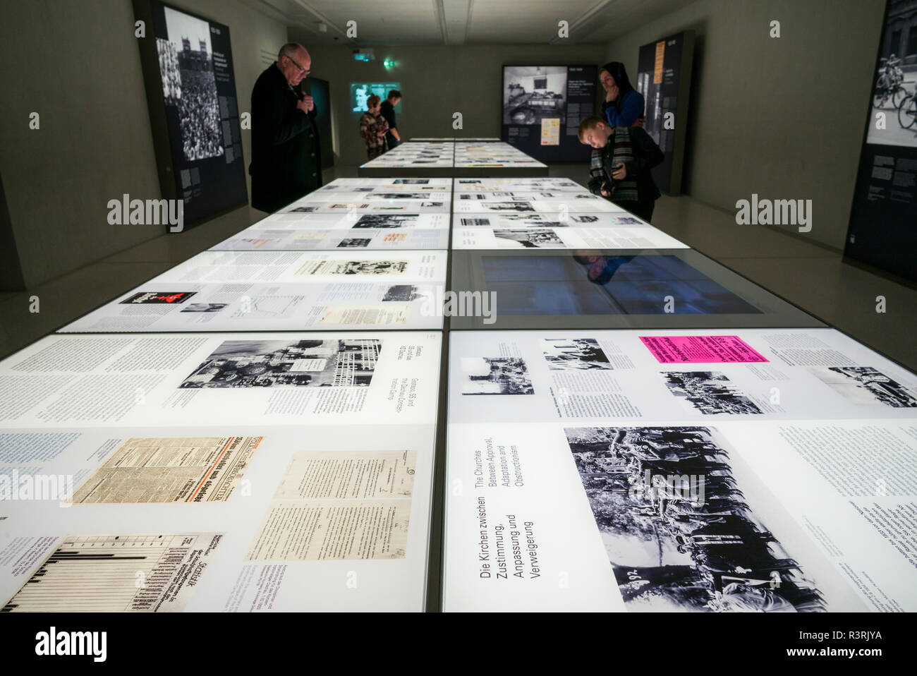 Germany, Bavaria, Munich. NS-Dokumentationszentrum Munchen, museum of ...