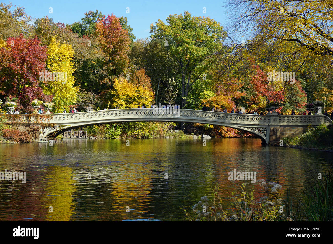 Nyc skyline autumn hi-res stock photography and images - Alamy