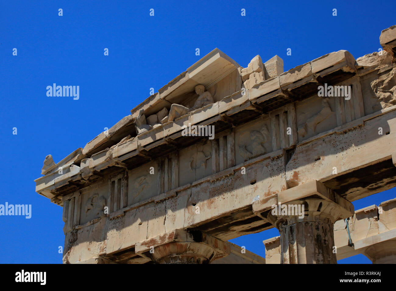 Restoration of the Parthenon in Athens, Greece Stock Photo - Alamy