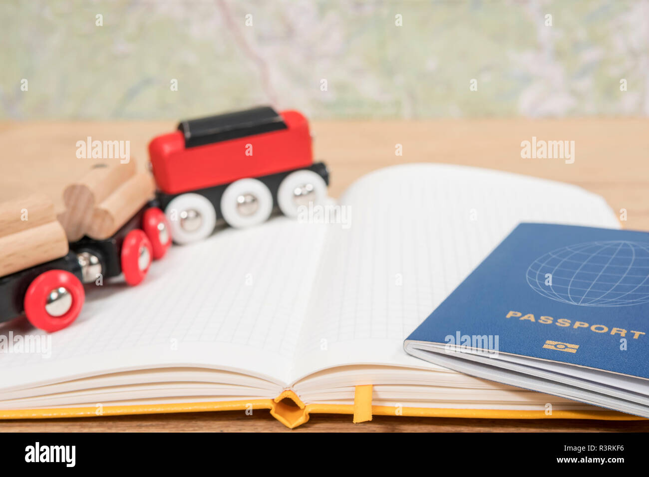 Open railway map hi-res stock photography and images - Alamy